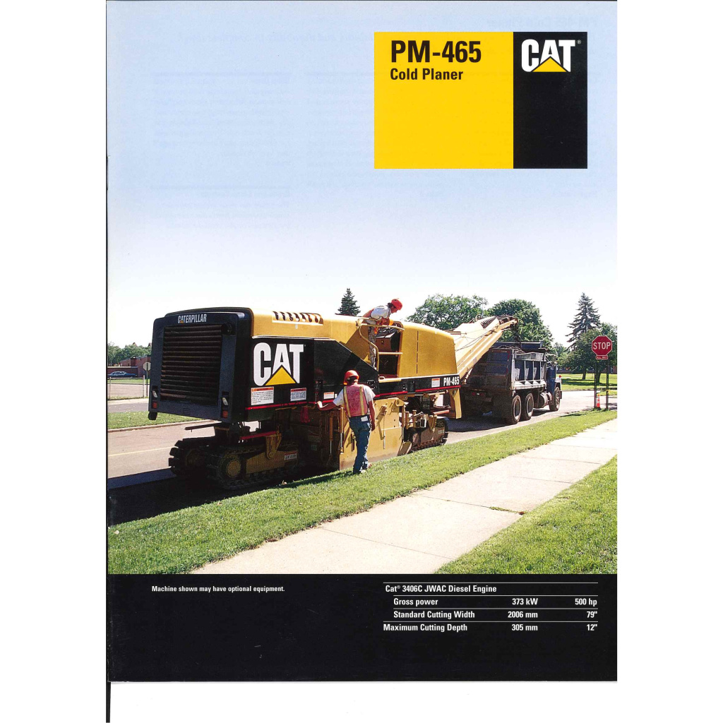 23-0462 Brochure Caterpillar PM-465 - MANUDOC