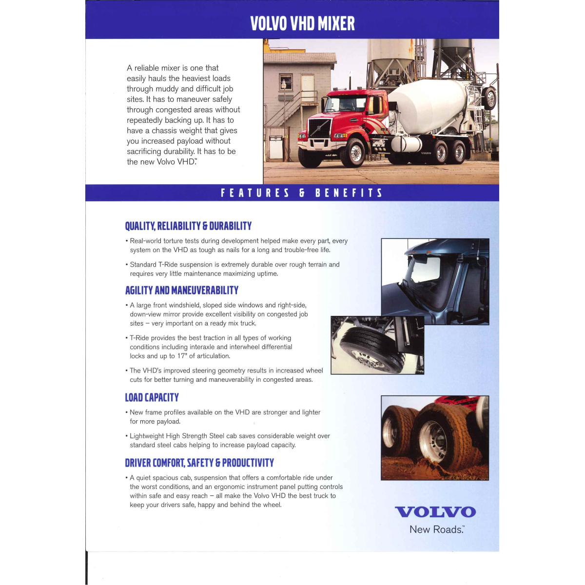 23-0591 Brochure Volvo VHD Mixer - MANUDOC