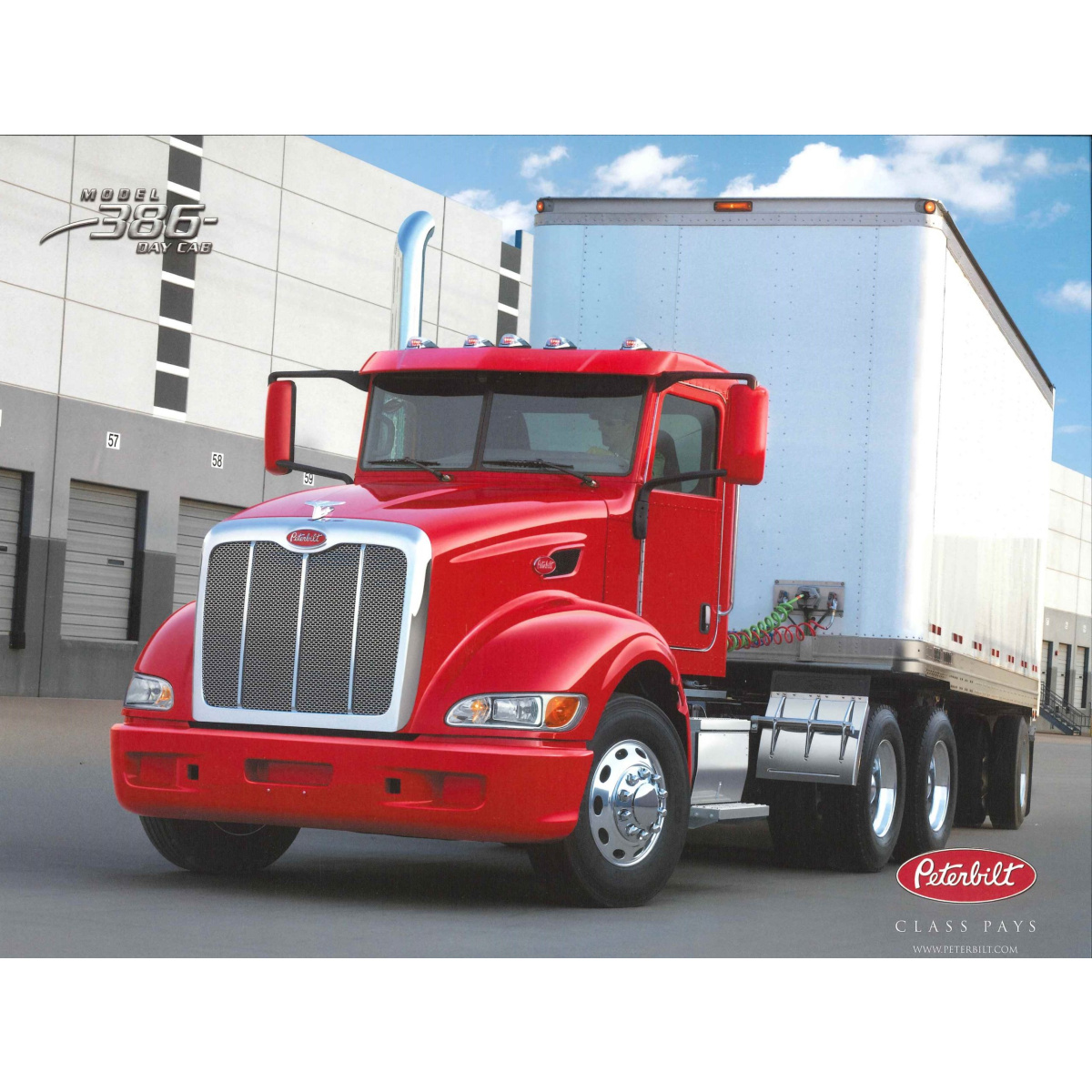 23-0093 Peterbilt Model 386 DAY CAB - MANUDOC