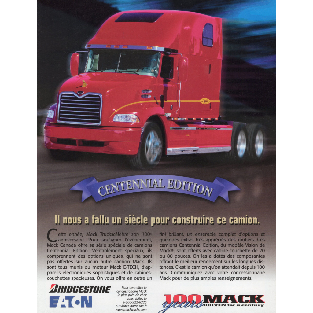 24-0012 Mack Vision 100 Years (FR) - MANUDOC