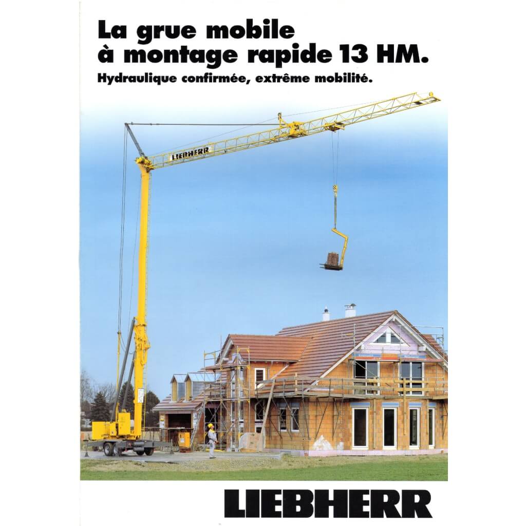 25-0979 Liebherr 13 HM tower crane - MANUDOC