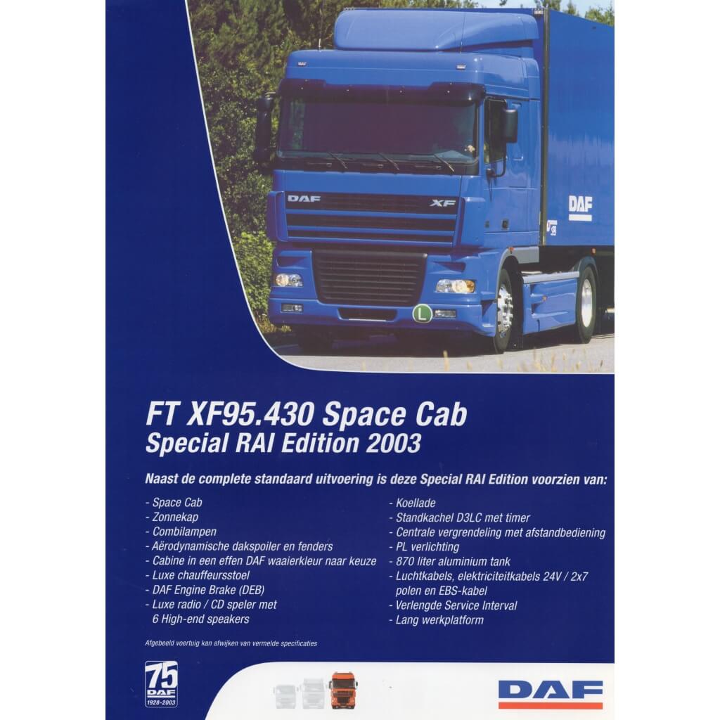 25-1015 DAF FT XF95.430 Space Cab et FT CF85.380 Space Cab - MANUDOC