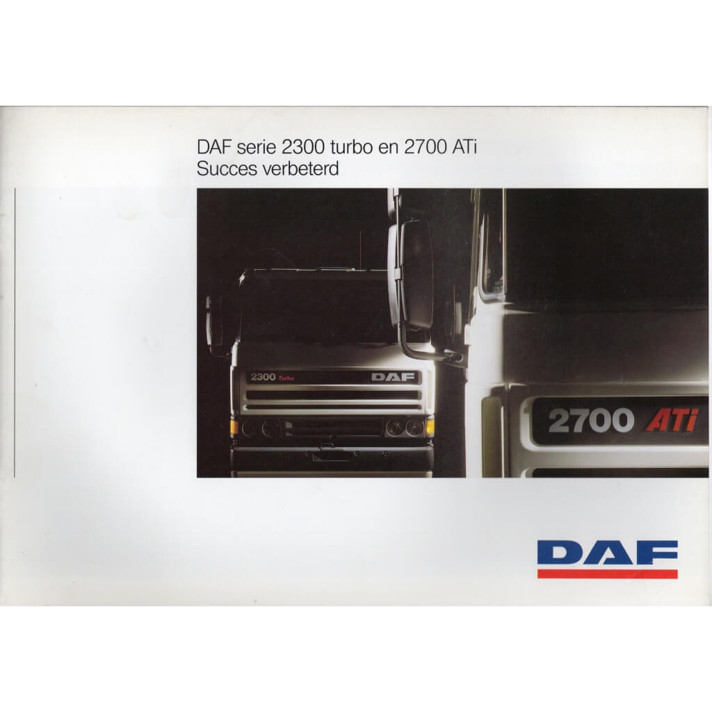 25-1050 DAF 2300 Turbo / 2700 ATI - MANUDOC