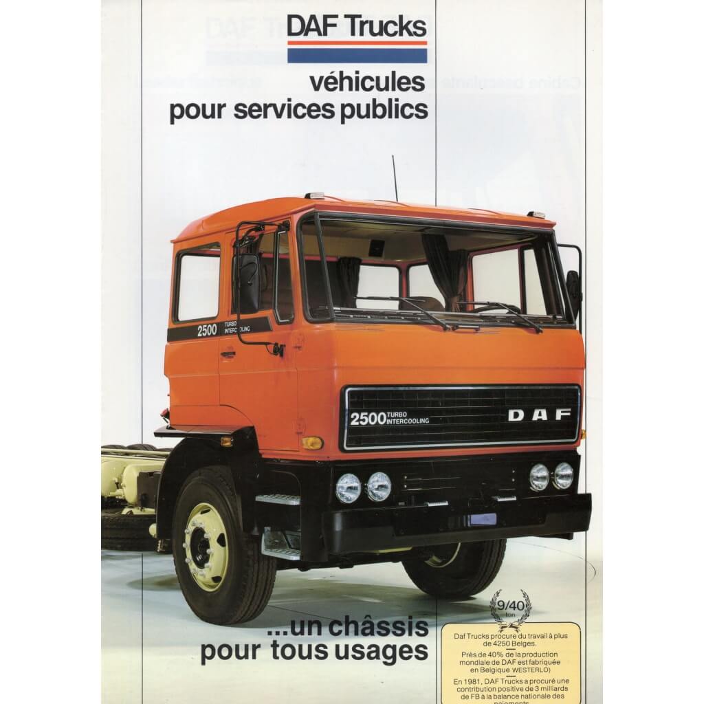 25-1097 DAF Trucks public service vehicles - MANUDOC