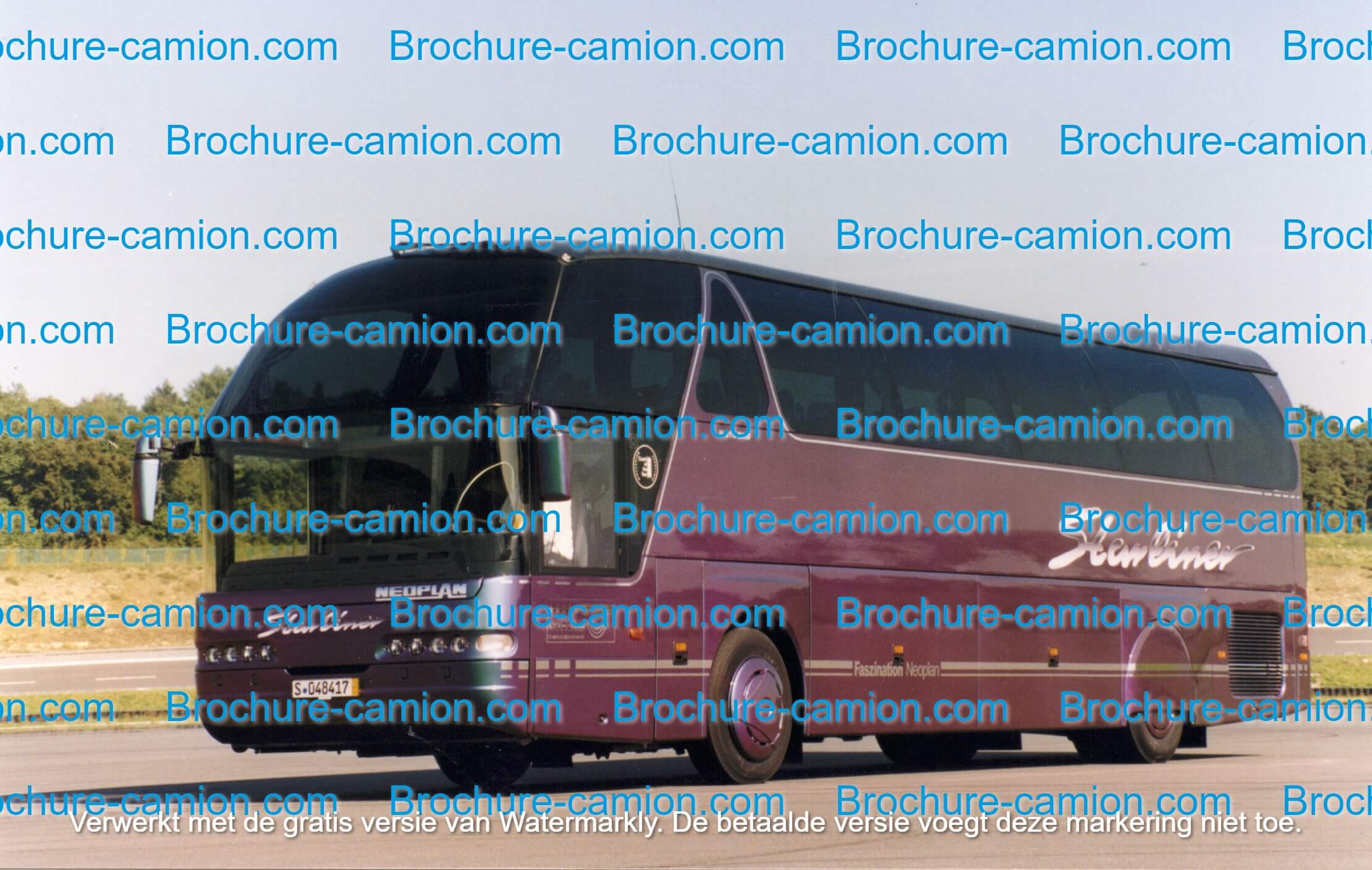 P116 photo presse Neoplan Starliner N 516 SHD - MANUDOC