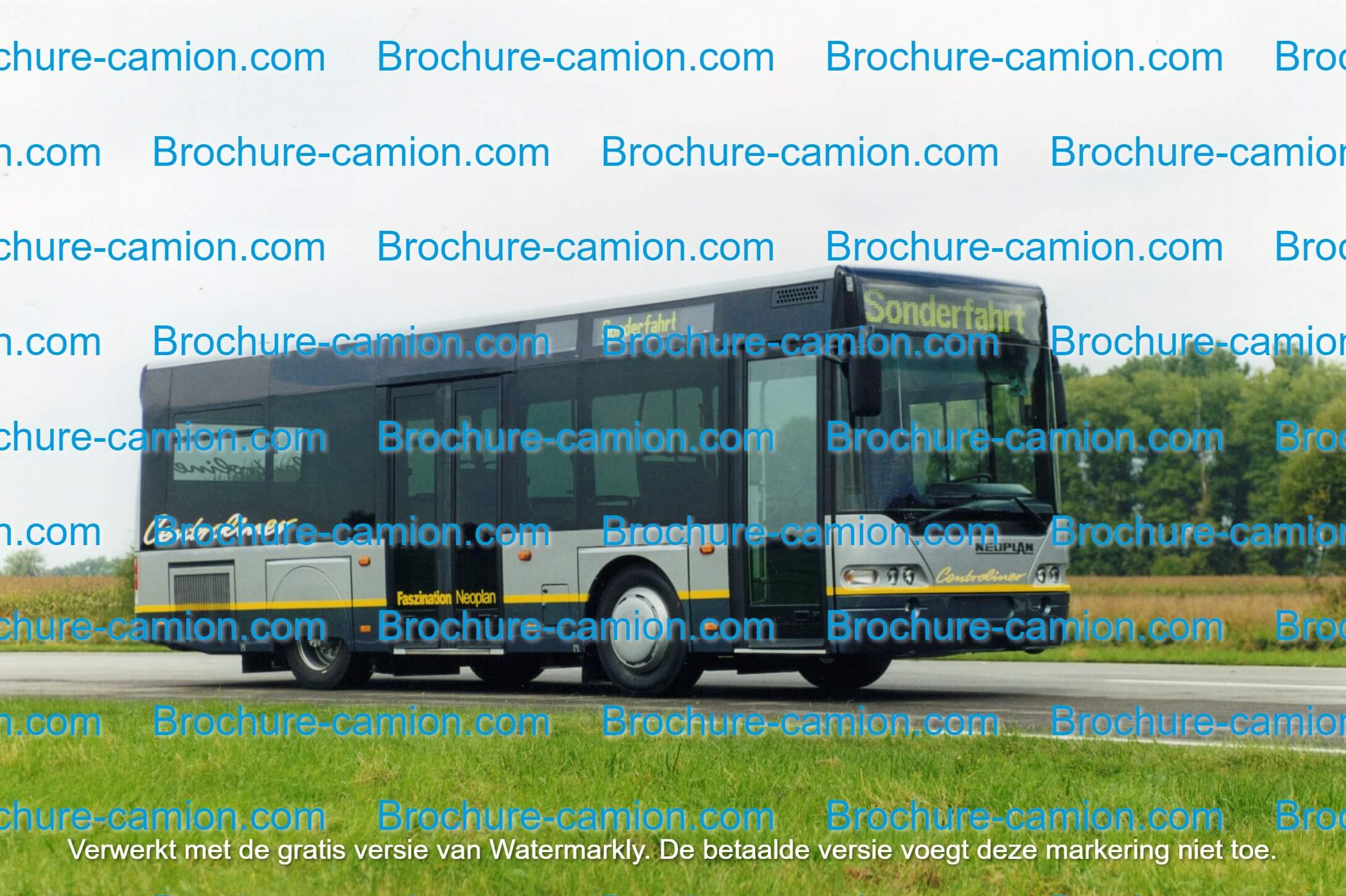 P119 photo presse Neoplan Centroliner N 4407 - MANUDOC
