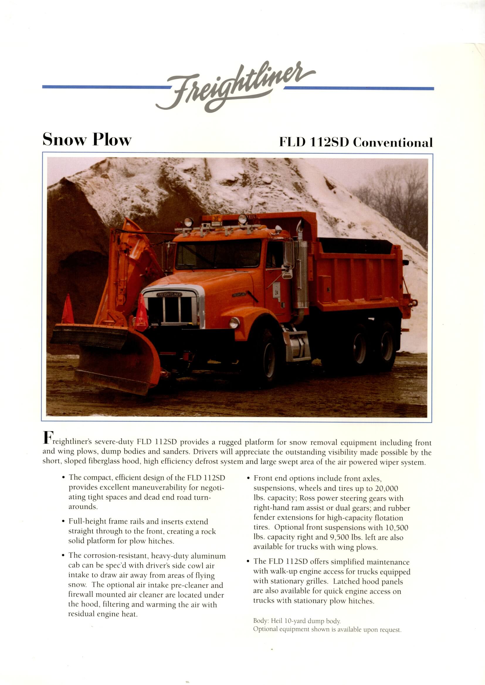 25-1472 Freightliner FLD 112SD - MANUDOC