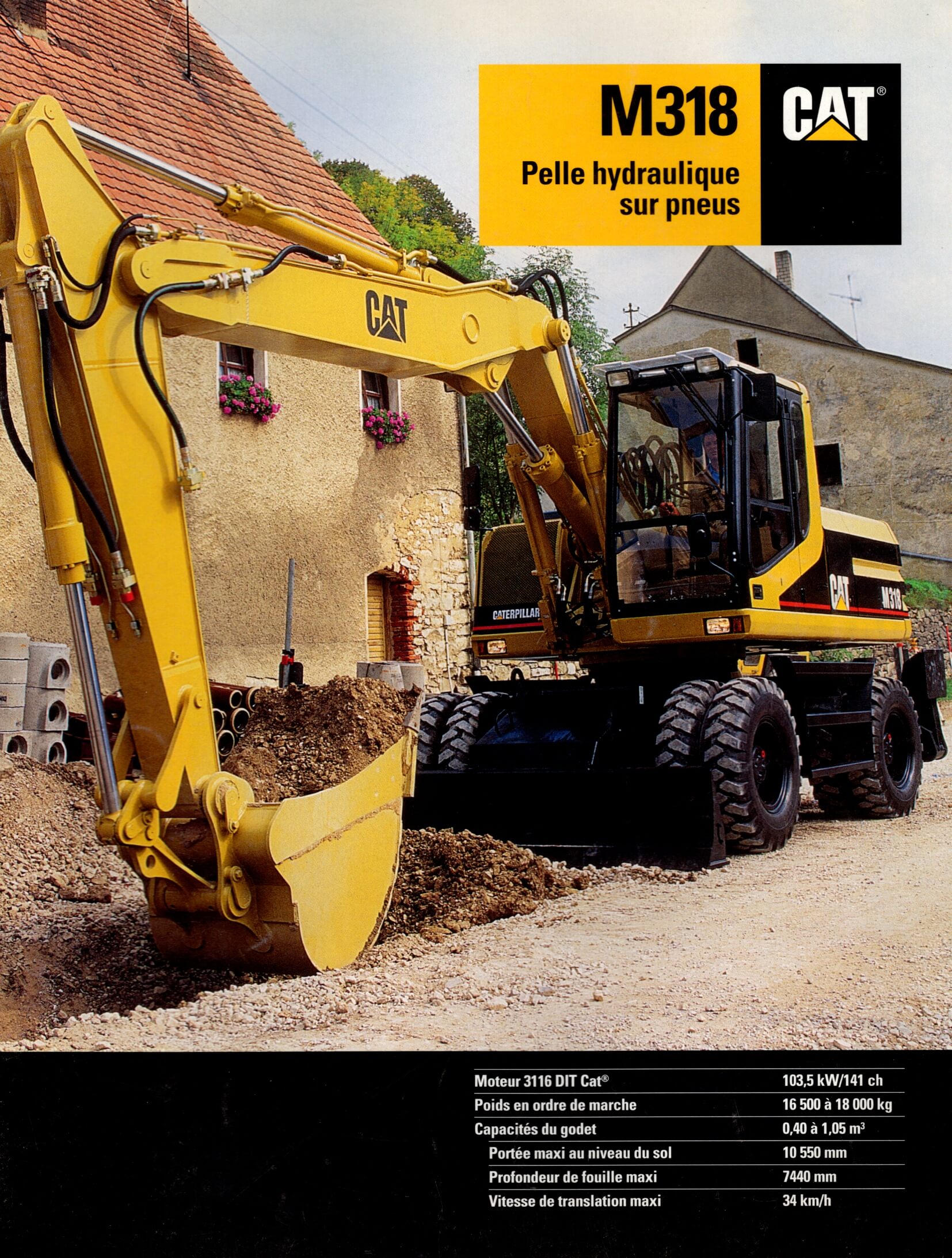 25-1603 Caterpillar M318 - MANUDOC