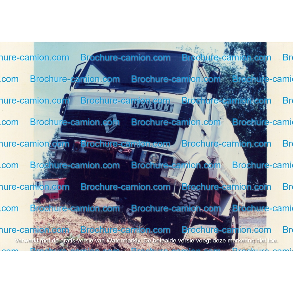 P200 Photo presse Renault militaire - MANUDOC