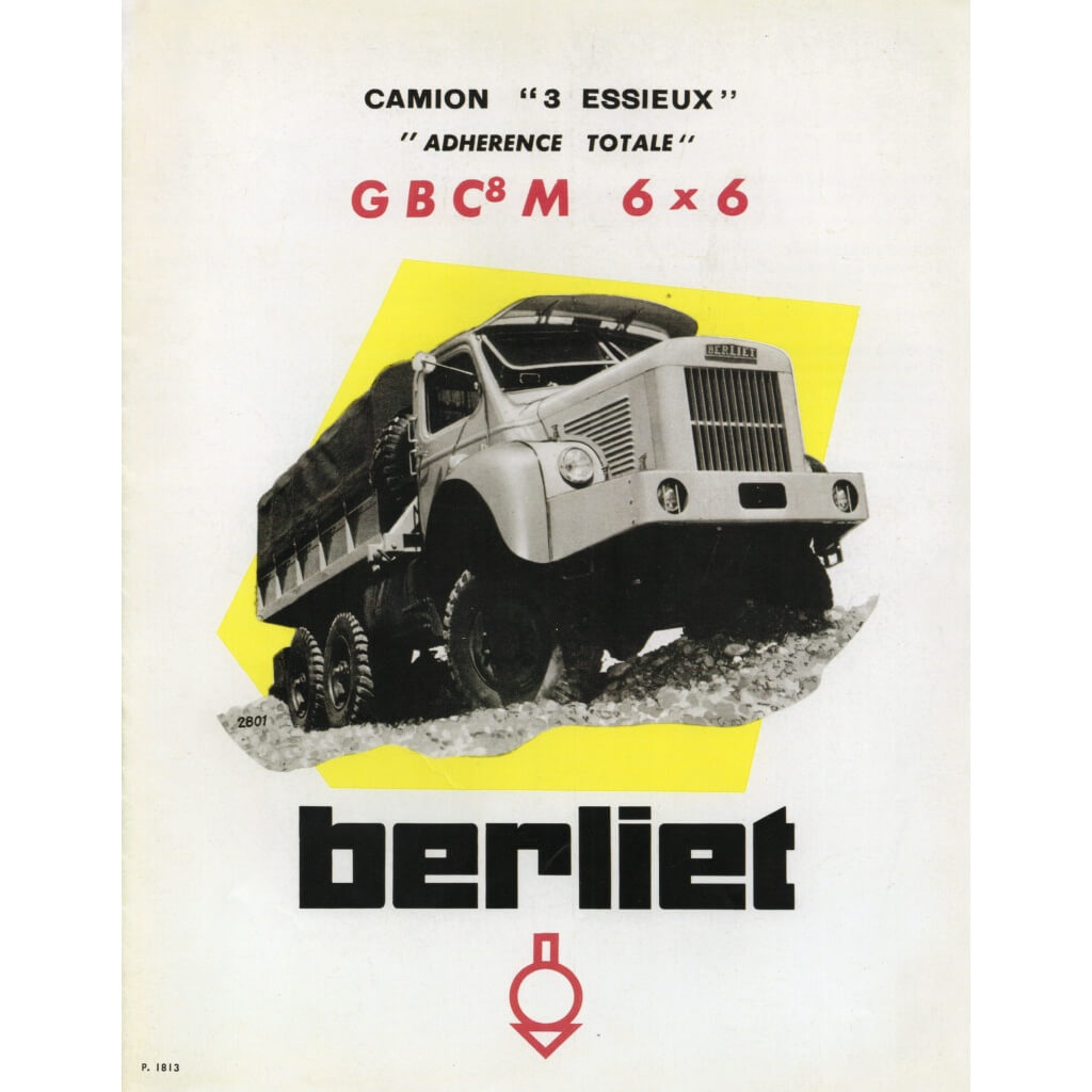 25-2594 Charge Utile FAC-SIMILE Berliet - MANUDOC