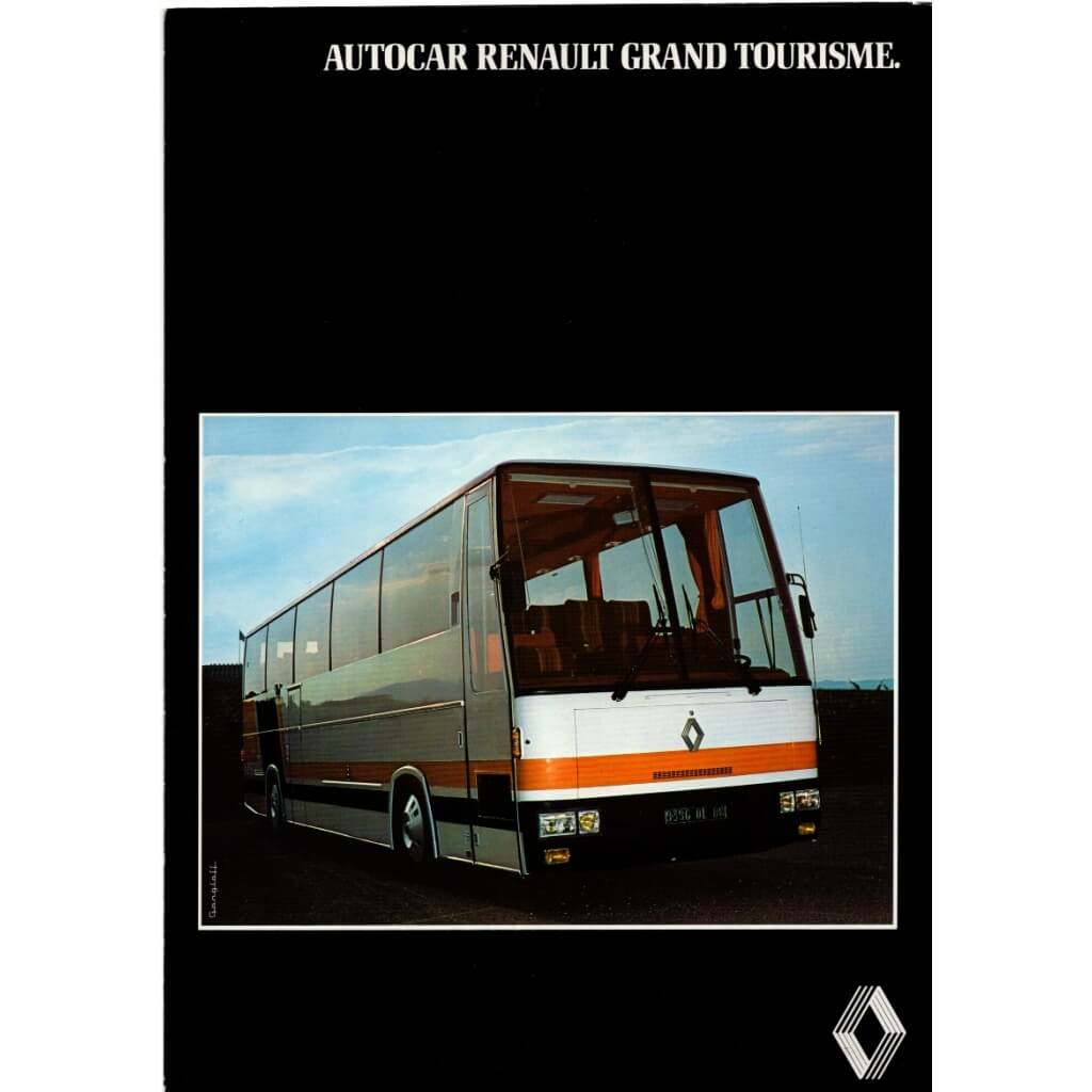 25-3315 Renault autocar grand tourisme - MANUDOC