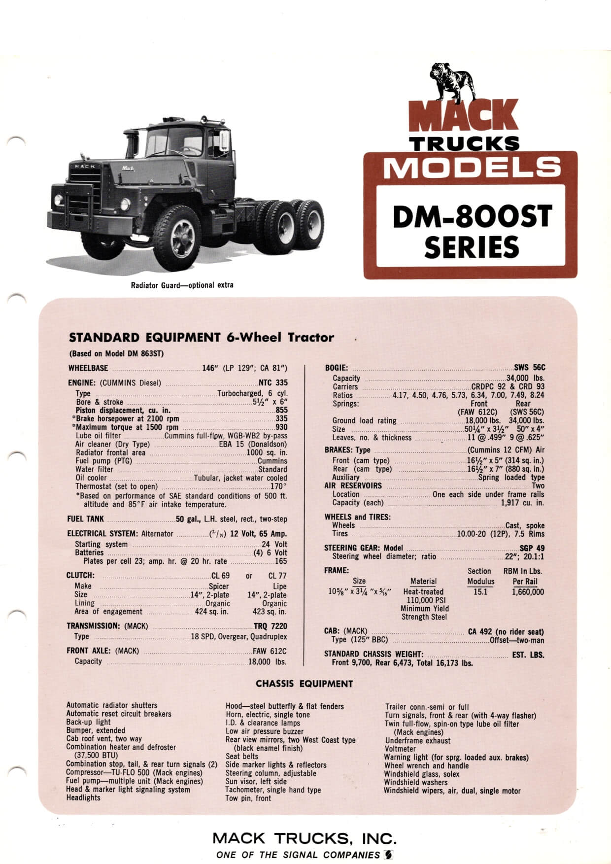 25-3884 Mack DM-800 ST - MANUDOC
