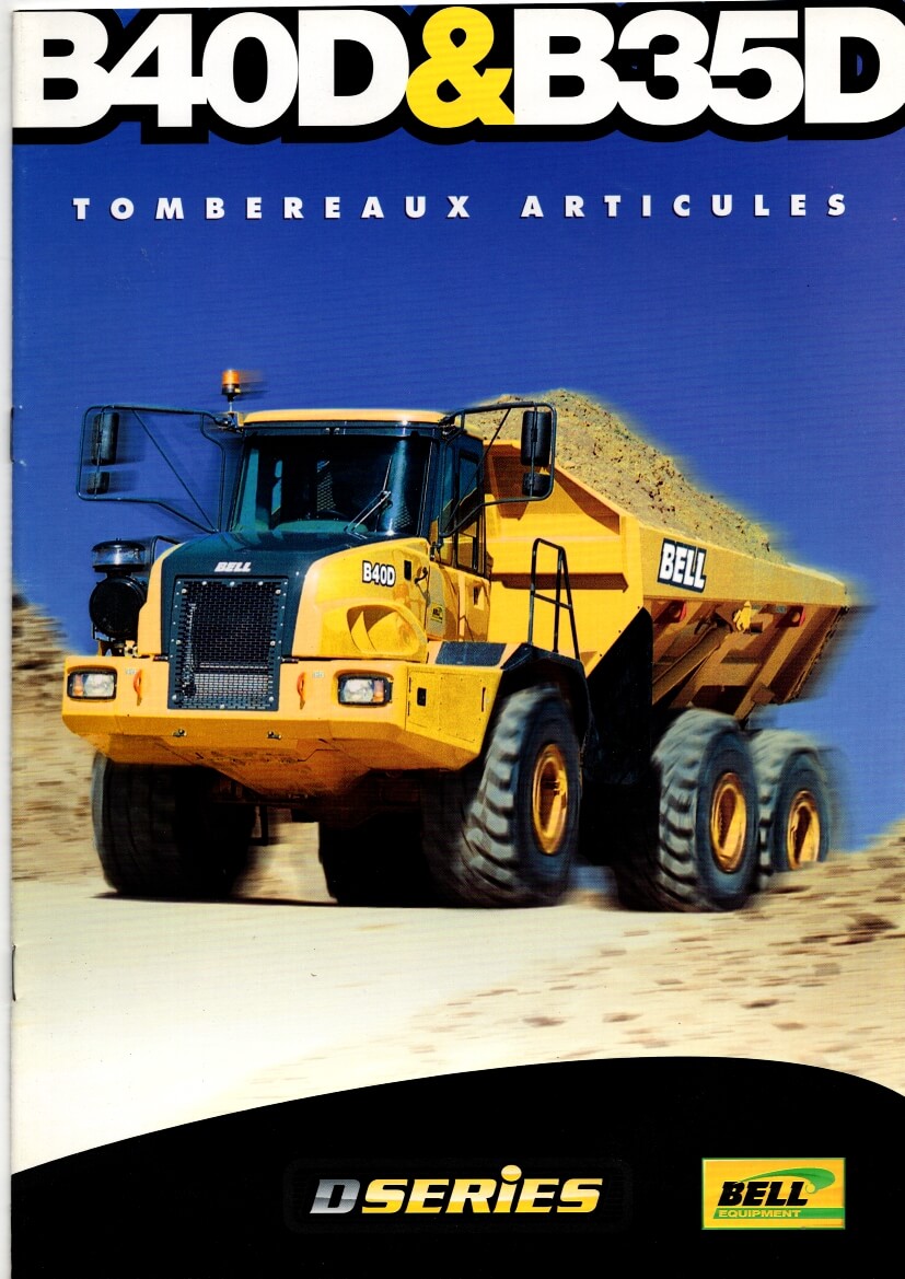26-0274 Bell Equipment B40D / B35D articulated dumpers - MANUDOC
