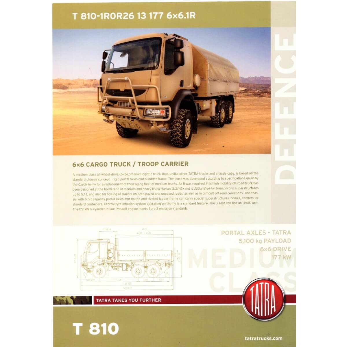 26-0291 Tatra T 810 6x6 - MANUDOC