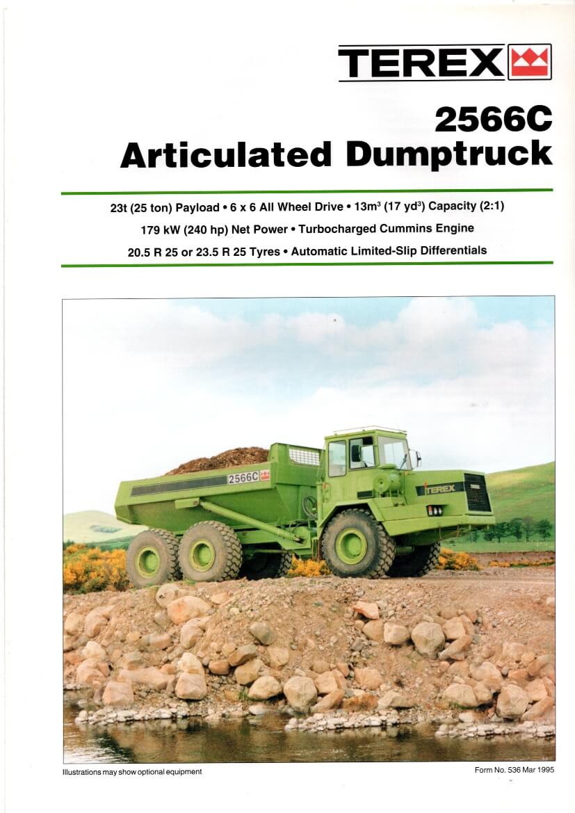 26-0549 TEREX 2566C - MANUDOC