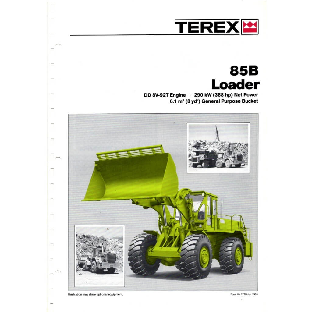 26-0553 TEREX 85B - MANUDOC