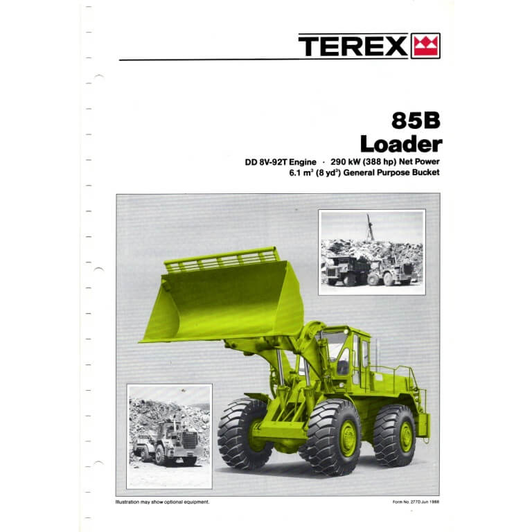 26-0553 TEREX 85B - MANUDOC