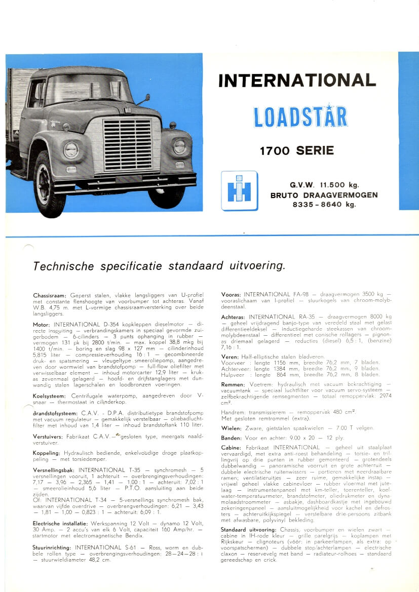 26-0638 International Loadstar série 1700 - MANUDOC