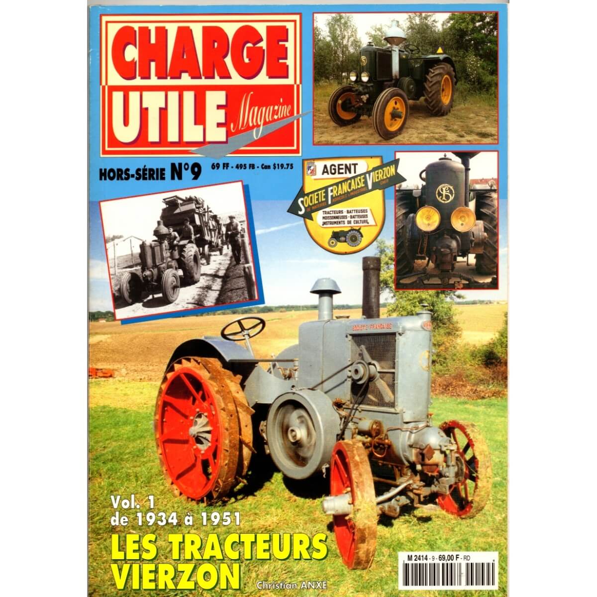 26-0683 Charge Utile HS 9 - Vierzon tractors 1934-1951 - MANUDOC