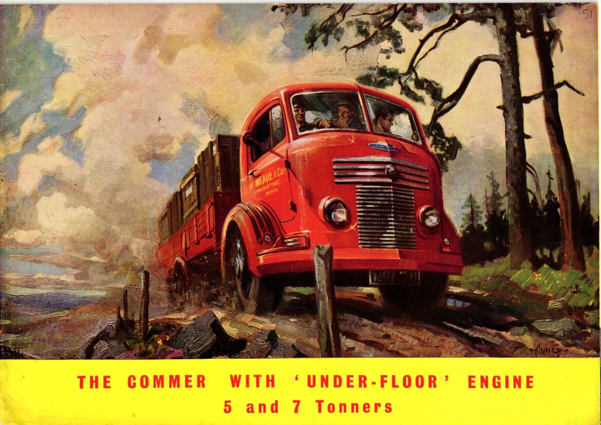 26-1042 Commer 5- and 7-ton underfloor engine truck - MANUDOC
