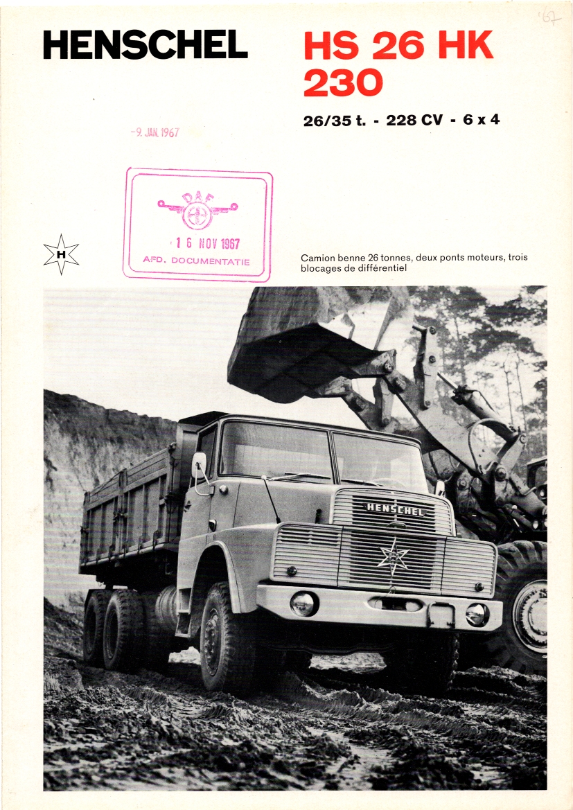 26-3190 Henschel HS 26 HK 230 - MANUDOC
